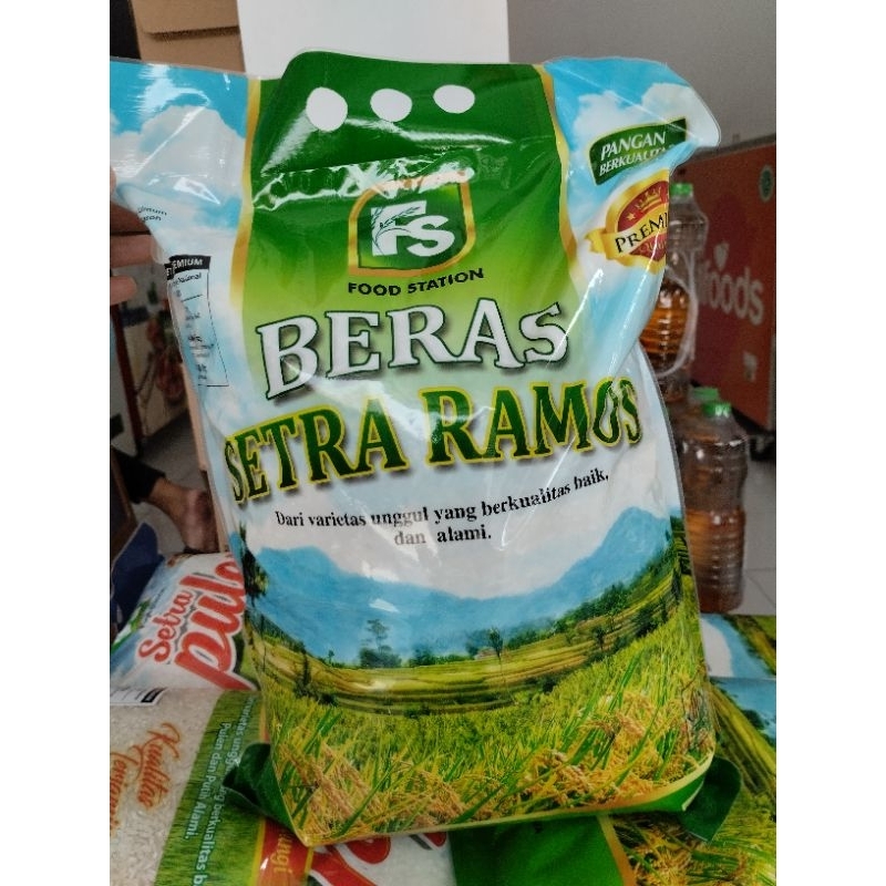 Jual FS Beras Sentra Ramos uk 5 kg | Shopee Indonesia