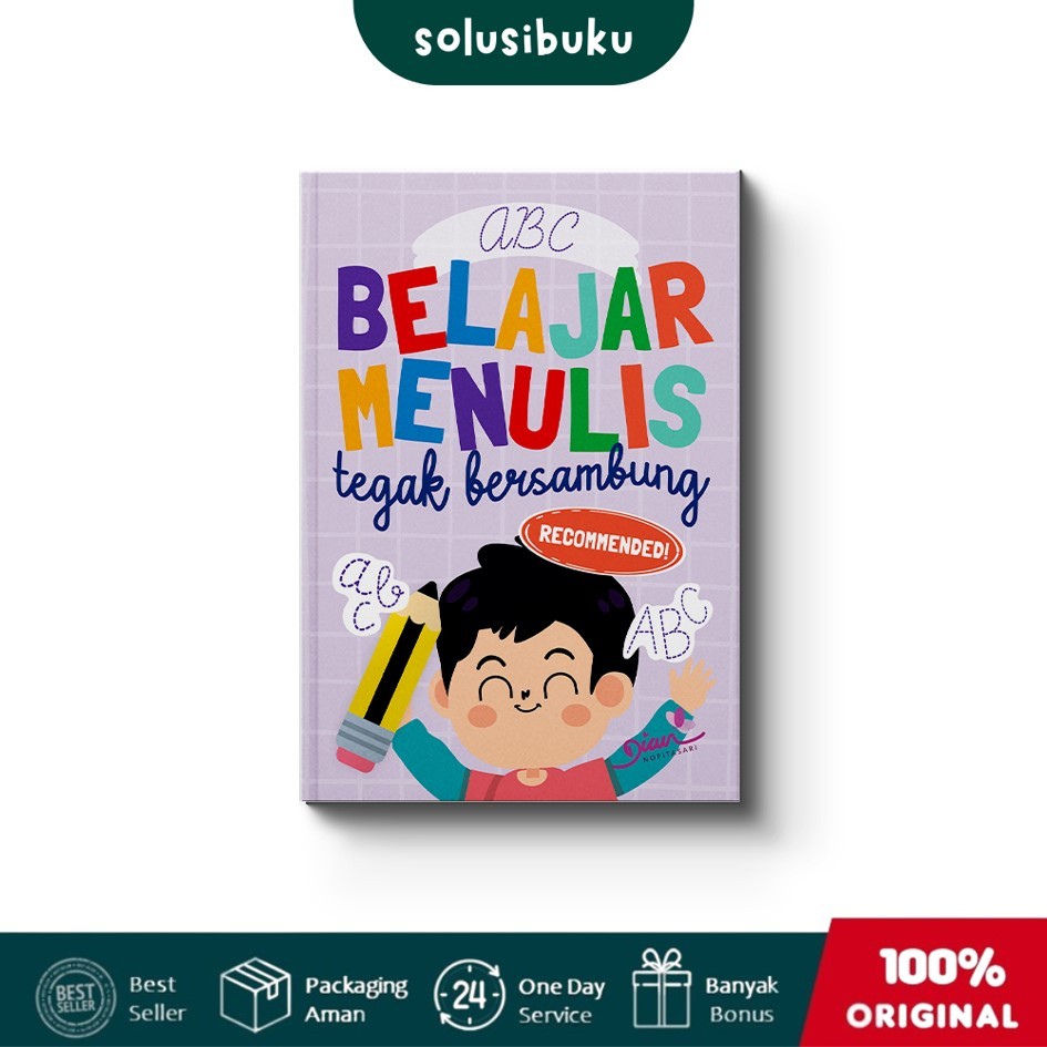 Jual Buku ABC Belajar Menulis Tegak Bersambung (Terang Sejati) | Shopee ...