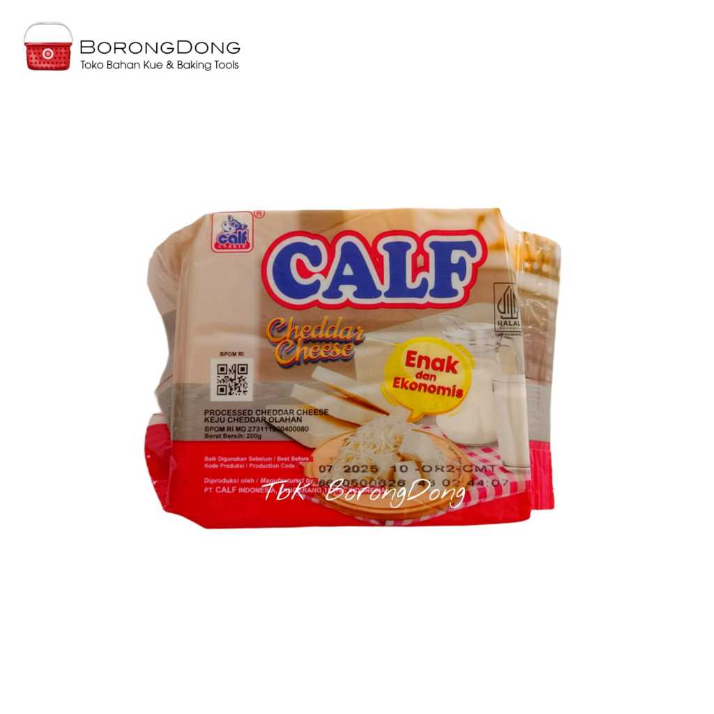 Jual Calf Keju Cheddar 200g | Shopee Indonesia