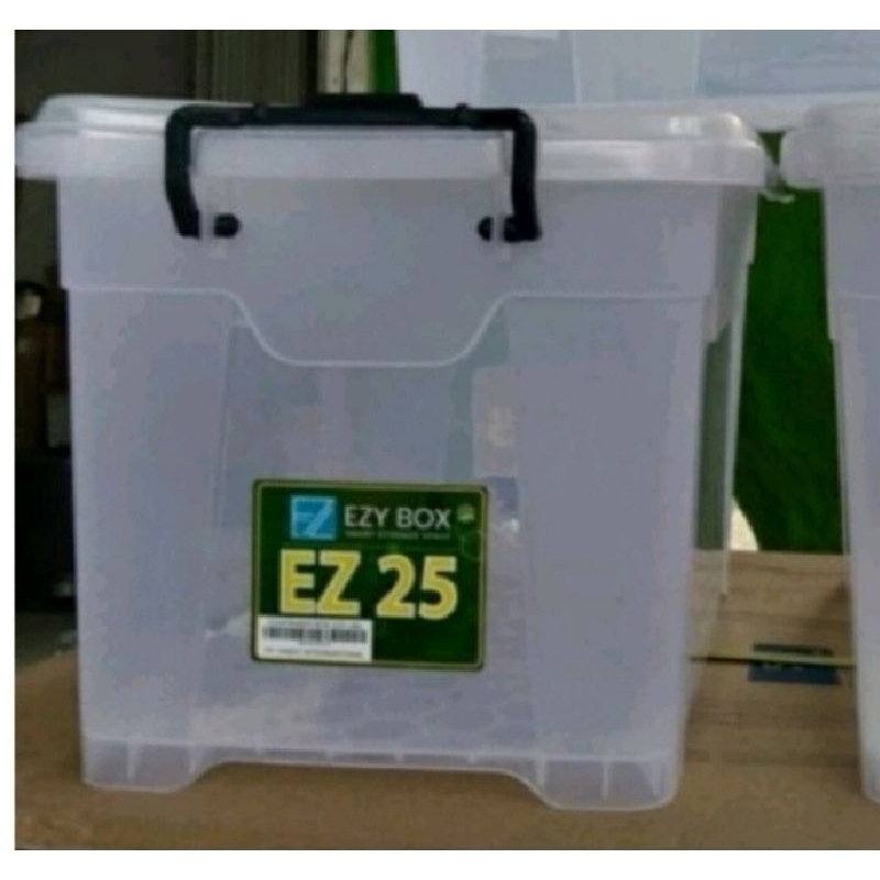Jual Box Container Ezy CB 25 Liter Transparan Kontainer Susun Kotak ...