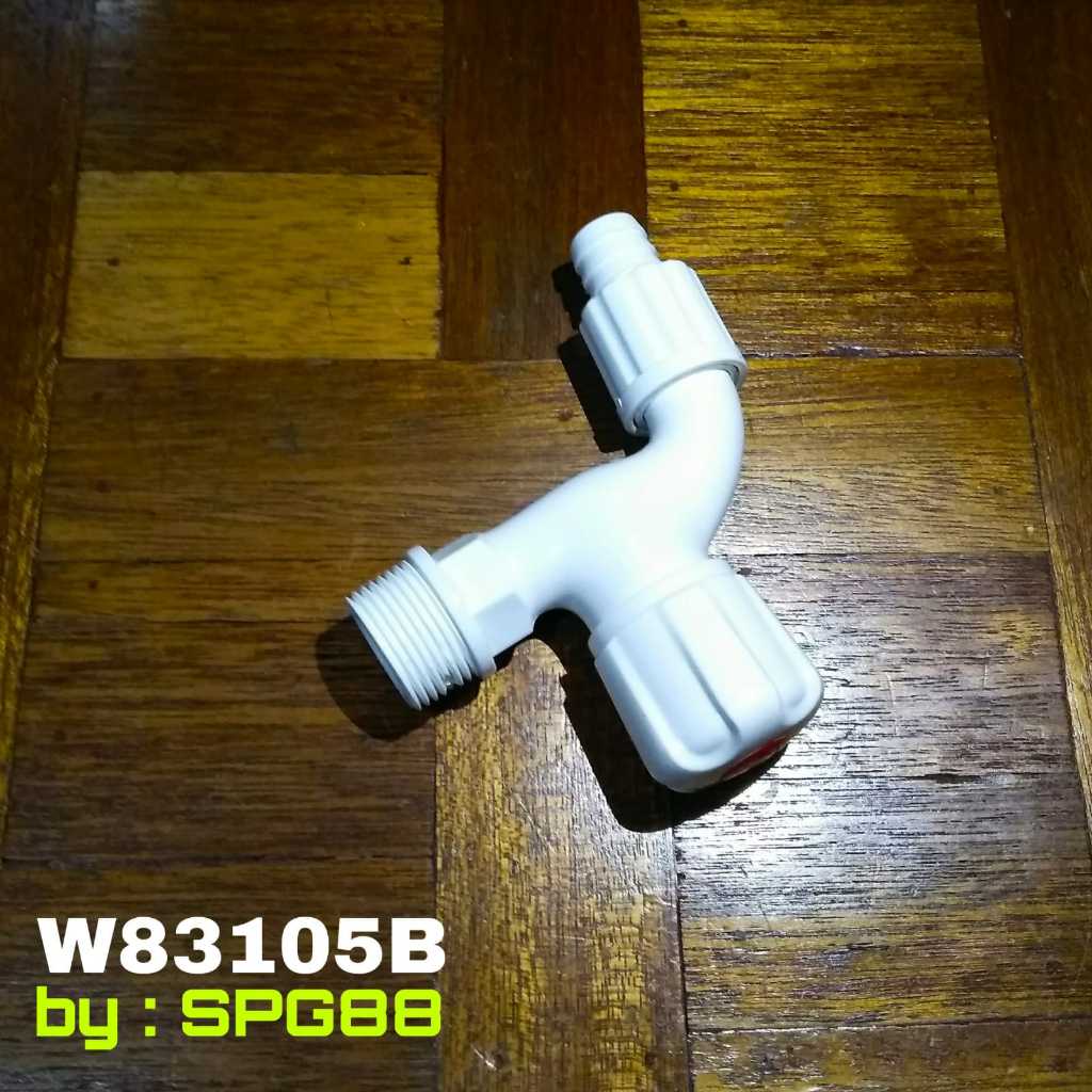Jual Keran Taman Lesso 3/4" Inch Kran Taman PVC Stop Kran Plastik ...