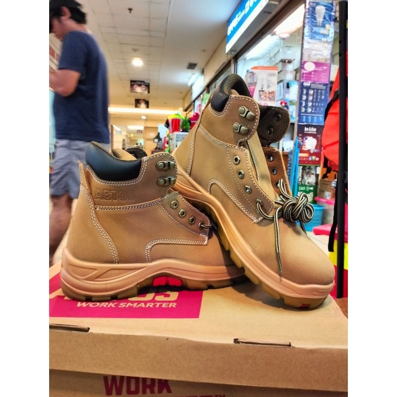 Jual Separu Safety AETOS Tungsten Wheat / Cream Original Promo | Shopee ...