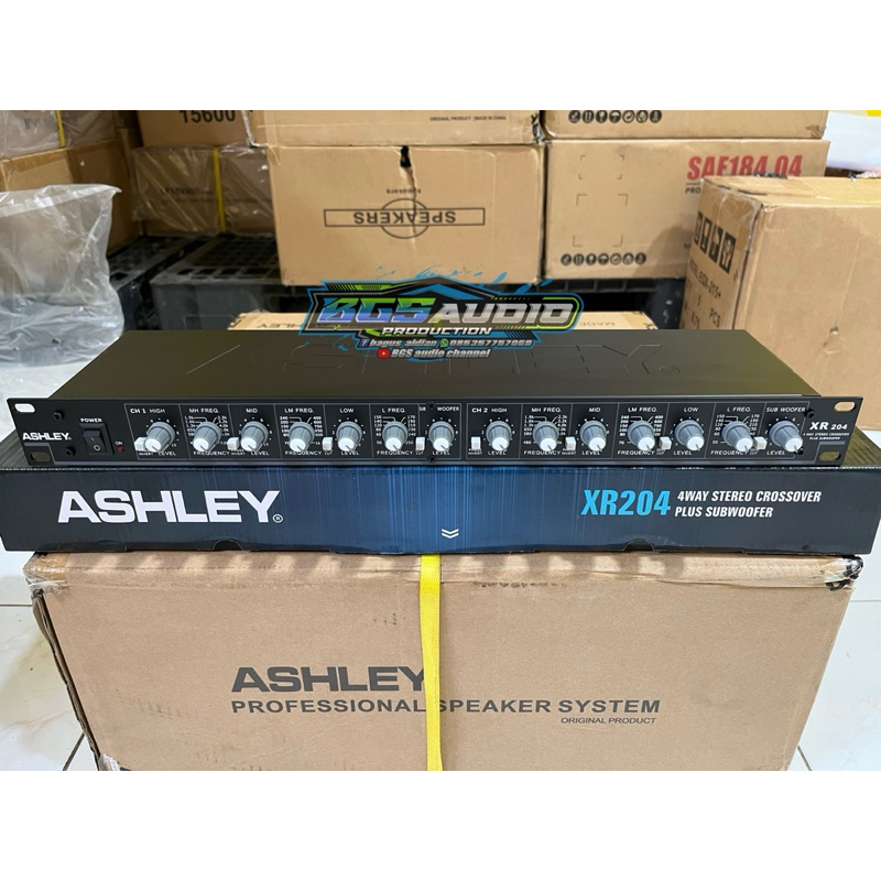 Jual crossover Ashley xr 204 4 way plus subwoofer | Shopee Indonesia