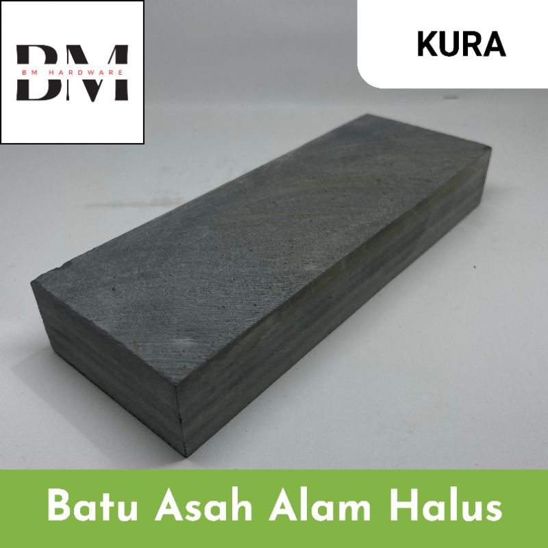 Jual Batu Asah Alam Halus KURA SUPER 8" (200 x 70 x 30mm) | Shopee ...