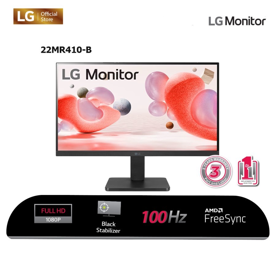 Jual LG Monitor 22MR410-B 21.45'' Full HD Display with AMD FreeSync ...