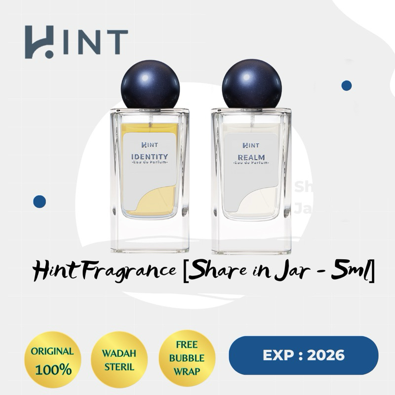 Jual [Decant share] HINT Realm | Identity | Epitome | Resurrect Eau de ...