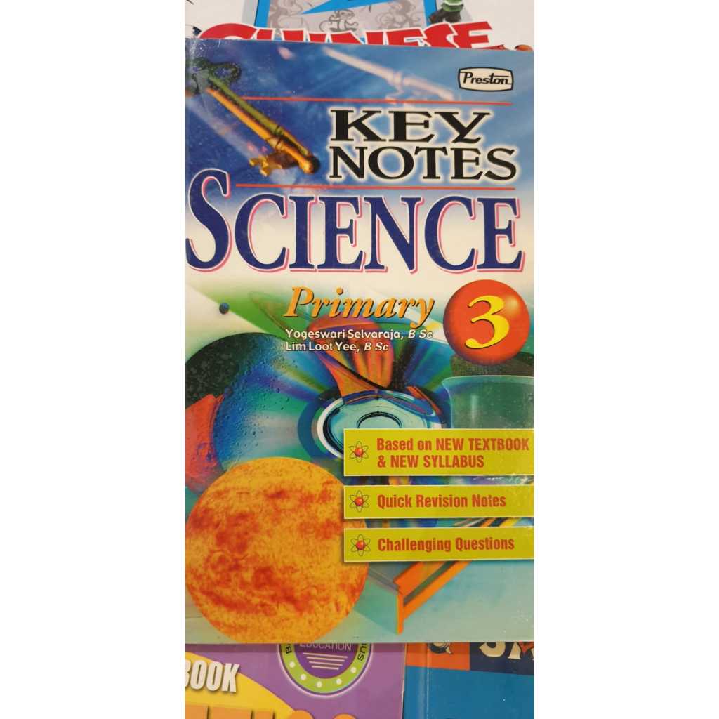 Jual KEY NOTES SCIENCE PRIMARY 3 BUKU SINGAPORE / KURIKULUM SINGAPORE ...
