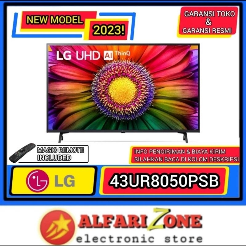 Jual LG Smart TV LED 4K UHD 43UR8050PSB 43 inch 43UR8050 43UR80 UR8050 ...