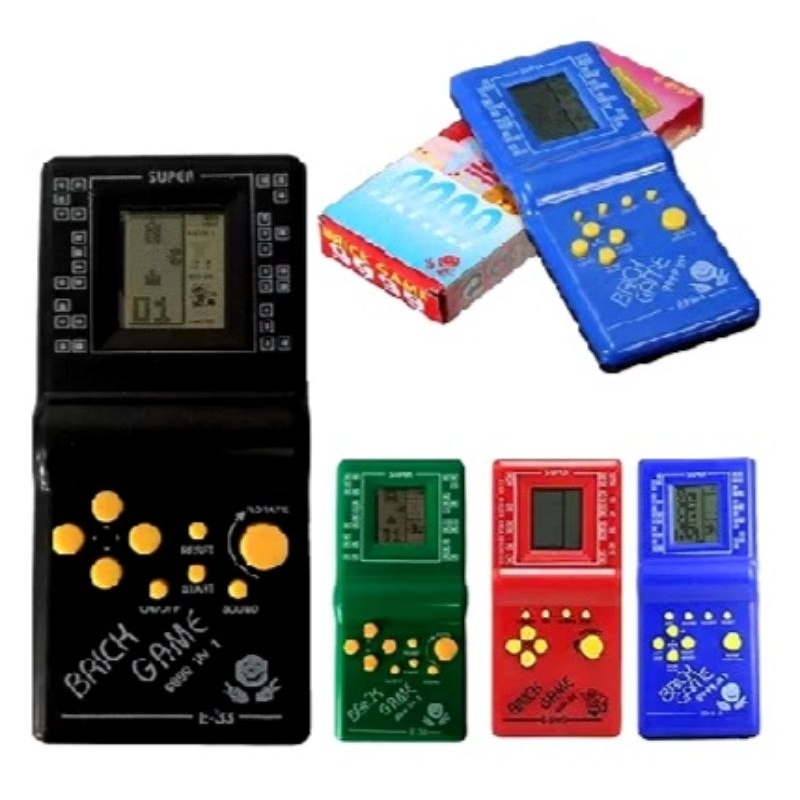 Jual Mainan Game Jadul Balok Mini Gamebot Gimbot Brick Game 9999 in 1 ...