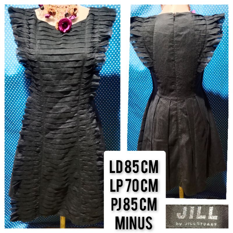 Jual MINI DRESS HITAM MINUS(JILL BYJILLSTUART) | Shopee Indonesia