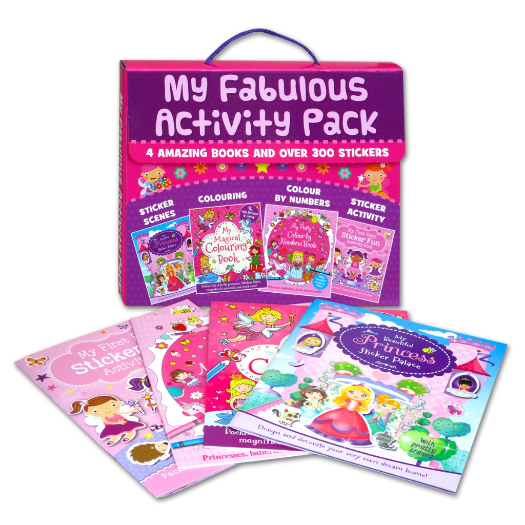 Jual My Fabulous Activity Pack with 4 Amazing Books and Over 300 ...