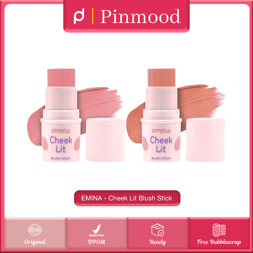 Jual EMINA - CHEEK LIT BLUSH STICK ( 7 g ) - Blush On Perona Pipi ...