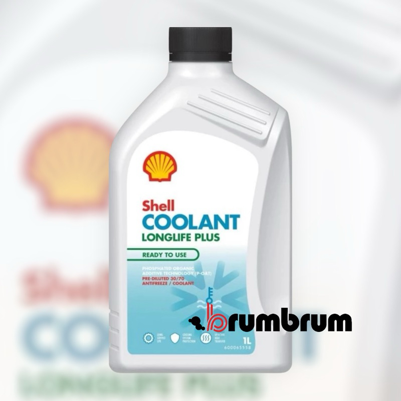 Jual AIR RADIATOR COOLANT SHELL LONGLIFE PLUS 1 LITER / 0,65 LITER ...