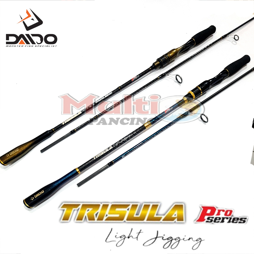 Jual joran jig daido trisula pro series / midnight | Shopee Indonesia