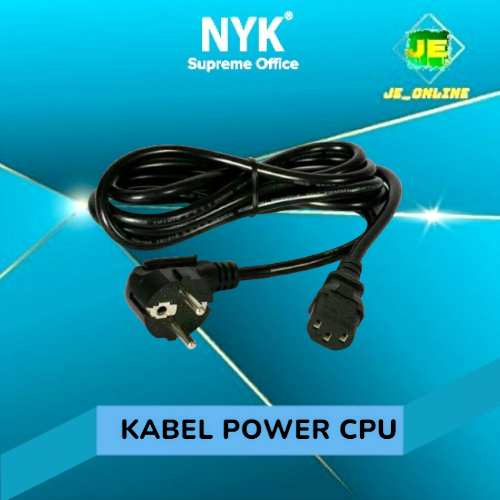 Jual Kabel Power Cpu Pc Nyk ORIGINAL | Shopee Indonesia
