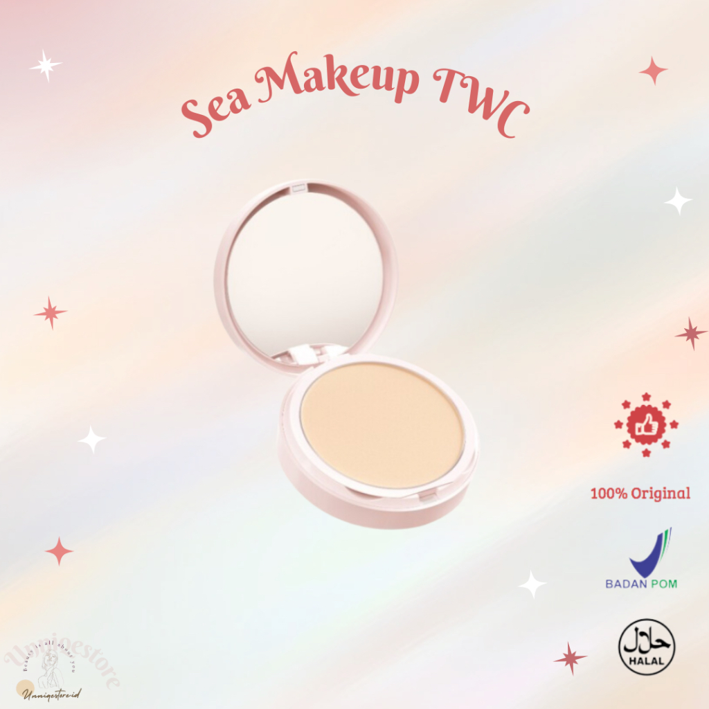 Jual Sea Makeup Acne Cover & Smooth Two Way Cake Pressed Powder ...