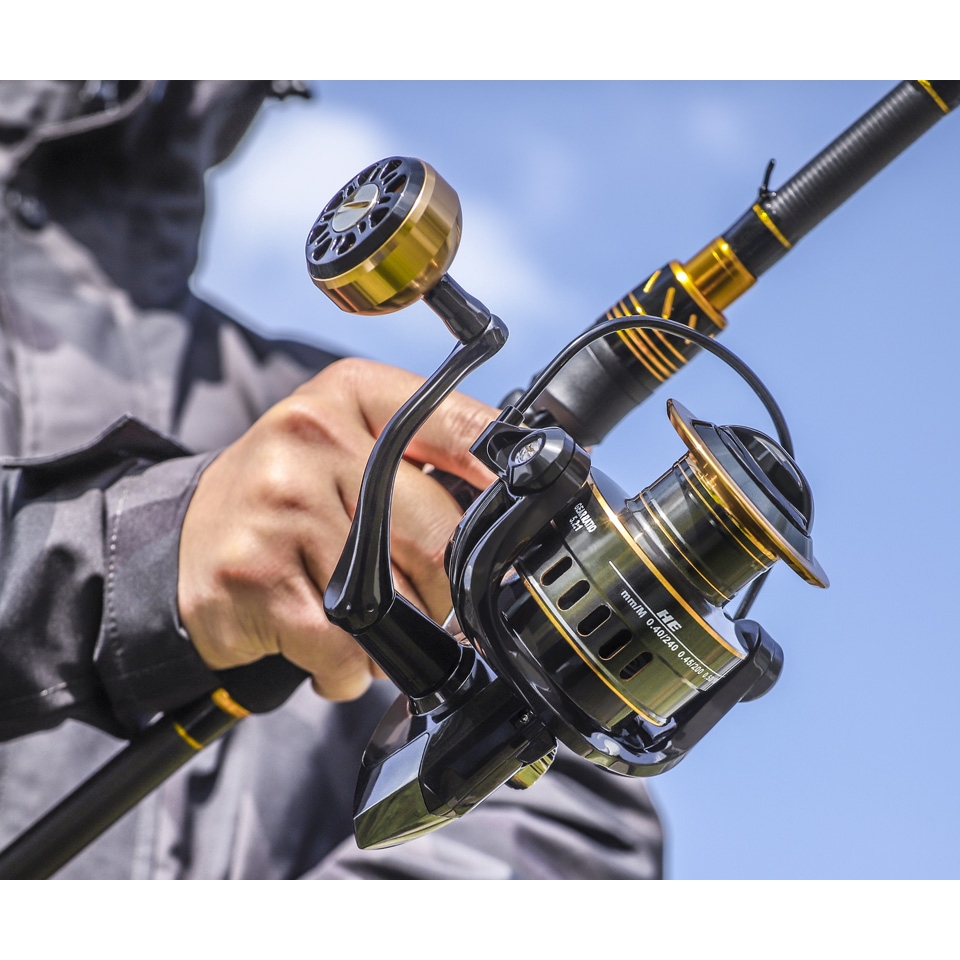 Jual reel pancing besi reel HE 500-7000 Max Drag reel pancing murah ...