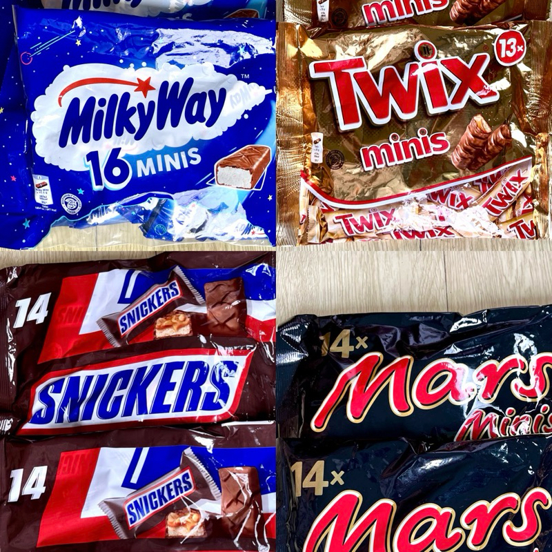 Jual Minis Milkyway, Twix, Snickers, Mars | Shopee Indonesia