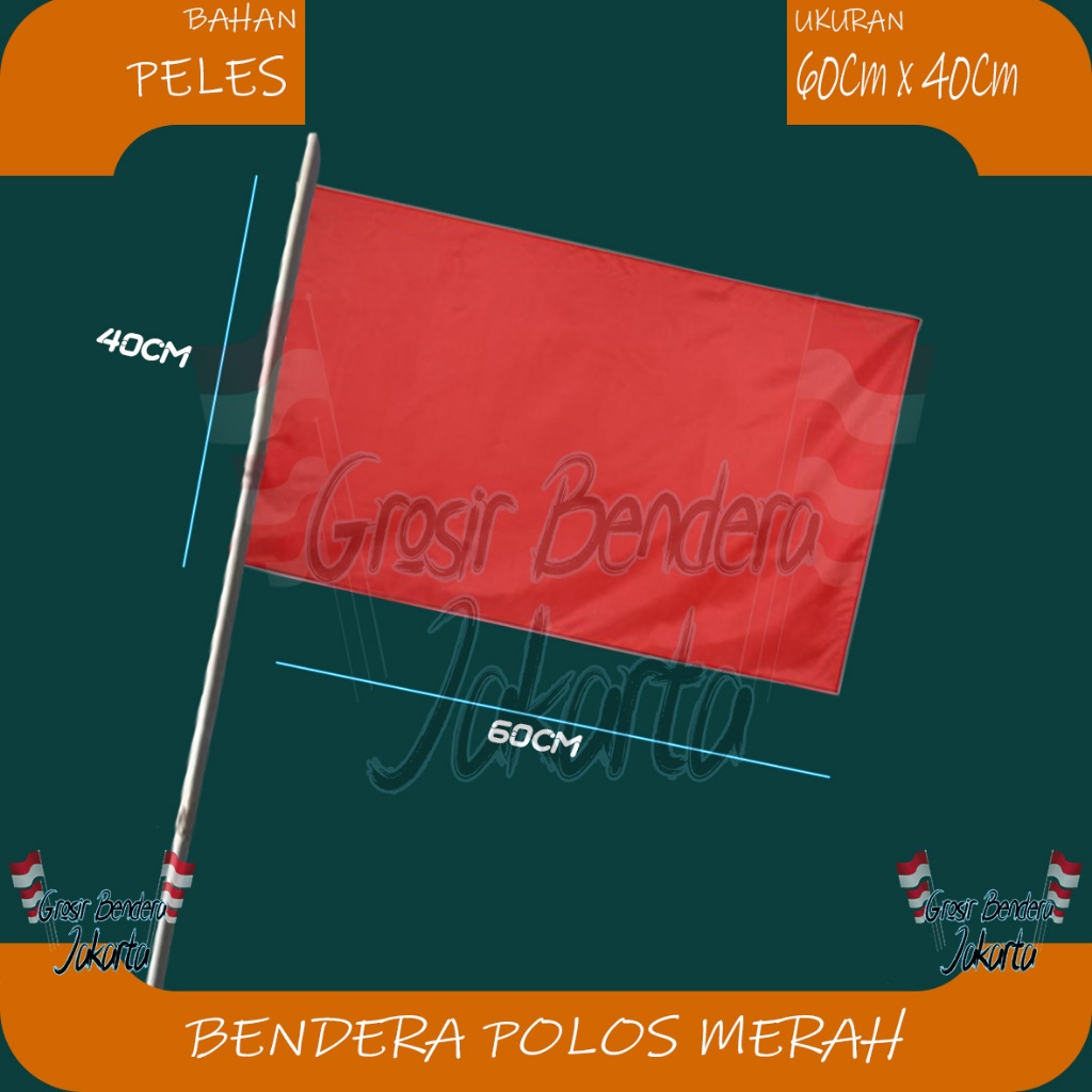 Jual Bendera Polos Merah | Shopee Indonesia