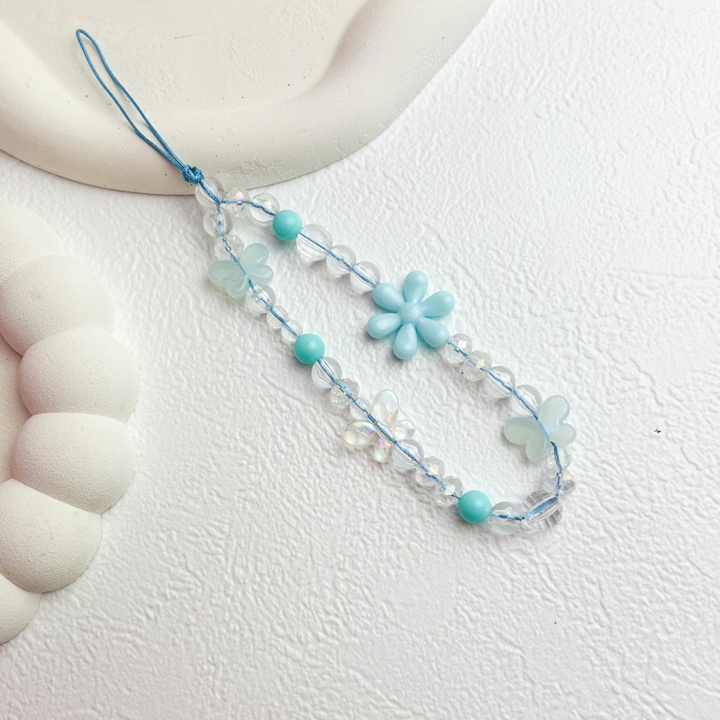 Jual PHONE STRAP BEADS KRISTAL HP TALI HP GELANG BRACELET KOREA ...