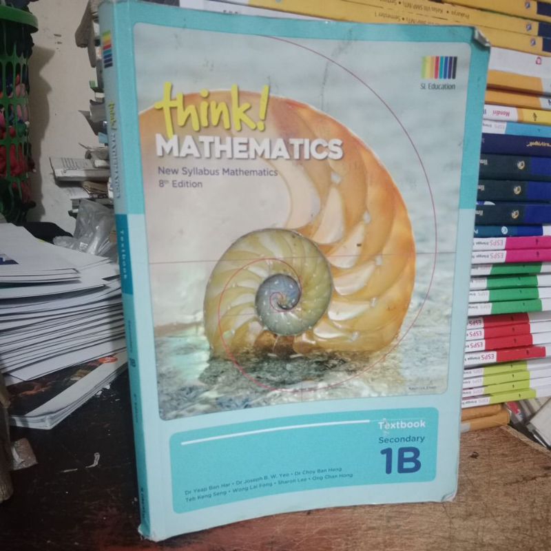 Jual buku think Mathematics new syllabus Mathematics 8th edition ...