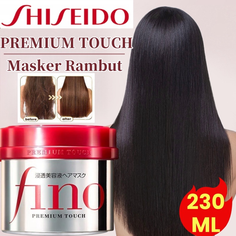 Jual SHISEIDO FINO Hair Mask 230g /SHISEIDO FINO Premium Touch Hair ...