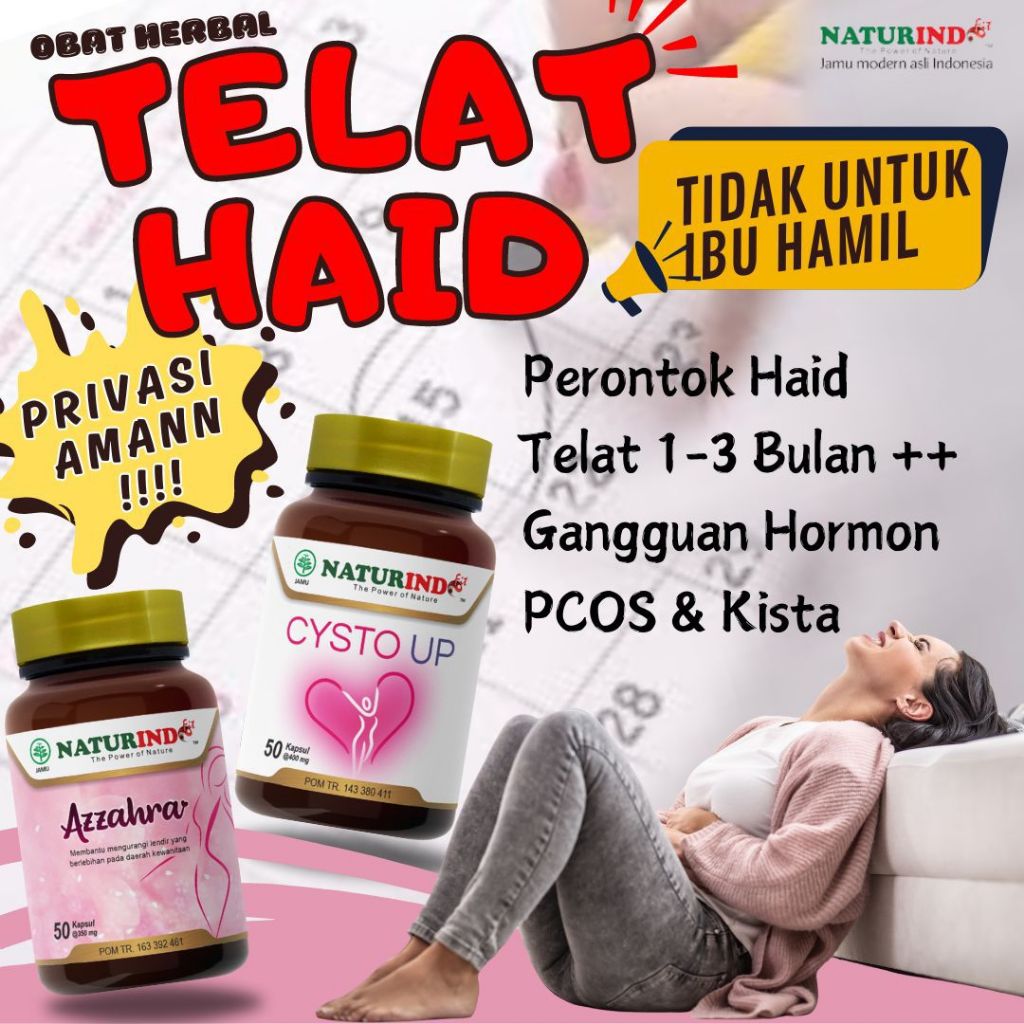 Jual Obat Telat Dateng Bulan Pelancar Haid Pelancaran Menstruasi Detox ...
