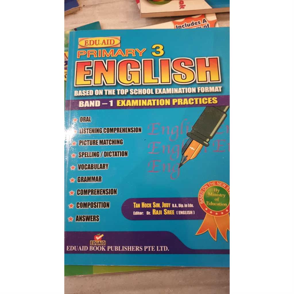 Jual PRIMARY 3 ENGLISH BASED ON THE TOP SCHOOL EXAMINATION FORMAT BAND ...