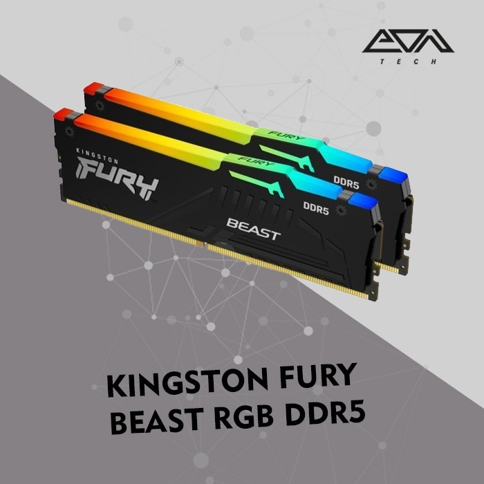 Jual Kingston FURY Beast RGB DDR5 2x8GB 6000MHz RAM PC Memory | Shopee Indonesia