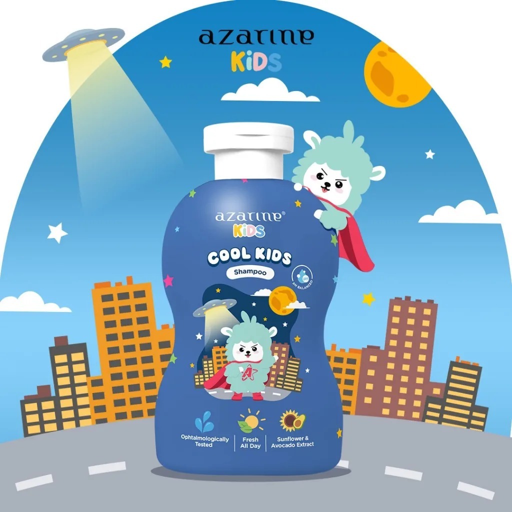 Jual AZARINE KIDS COOL KIDS SHAMPOO 300ML | Shopee Indonesia