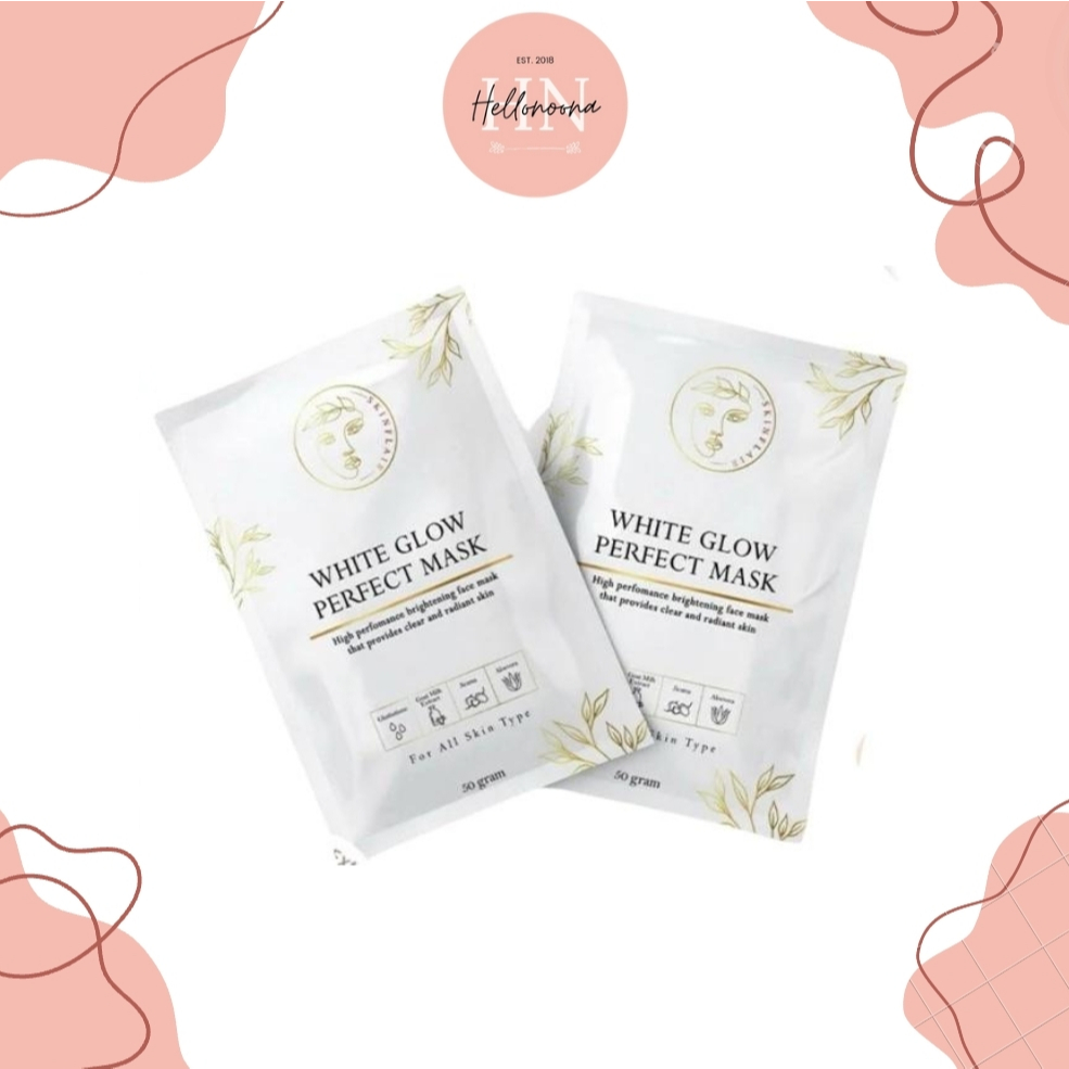 Jual SKINFLAIR - White Glow Perfect Mask 50gr | Shopee Indonesia