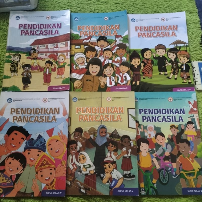 Jual ORIGINAL BUKU PENDIDIKAN PANCASILA EDISI REVISI BPIP KELAS 1 2 3 4 5 6 SD/MI KURIKULUM ...
