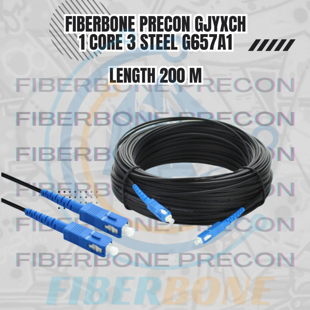 Jual DROPCORE PRECON GJYXCH 1 CORE 3 STEEL G657A1 LENGTH 200M | Shopee ...
