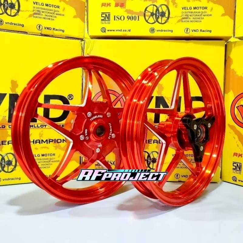 Jual VELG BINTANG VND VSPEED AEROX OLD | AEROX NEW Uk.185/215-14 Silver ...