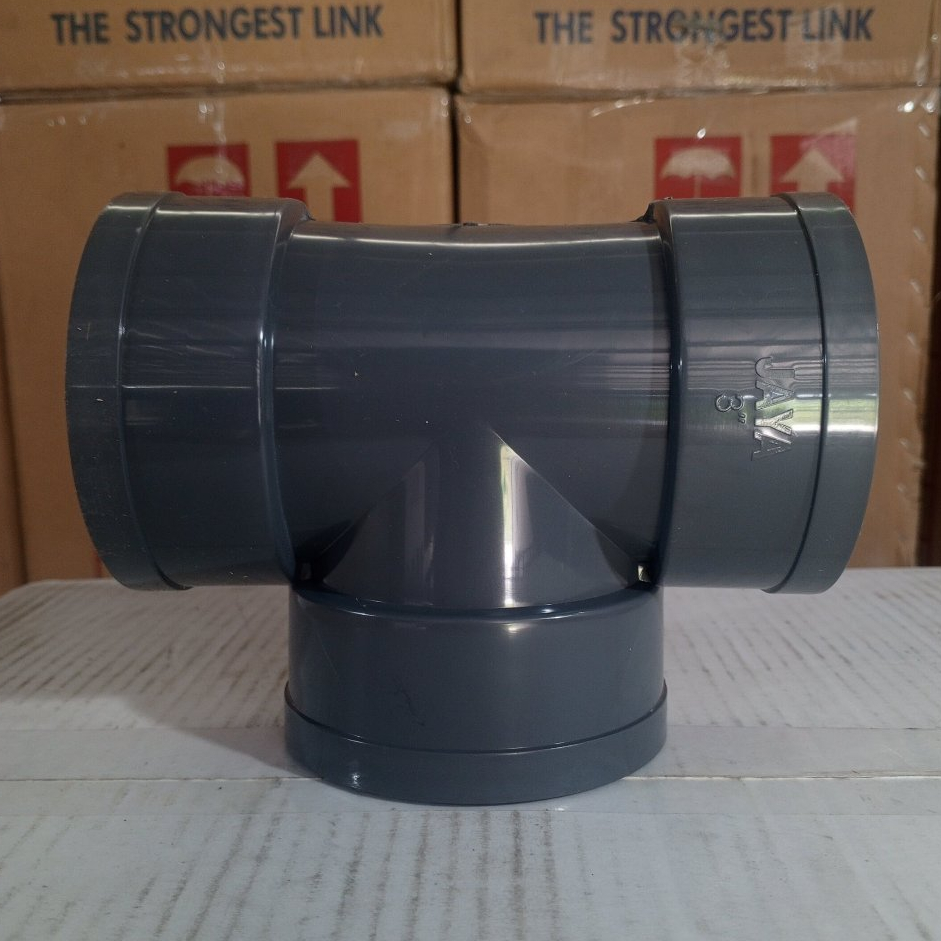 Jual Jaya Sambungan Pipa PVC Tee DV 3 Inci | Shopee Indonesia