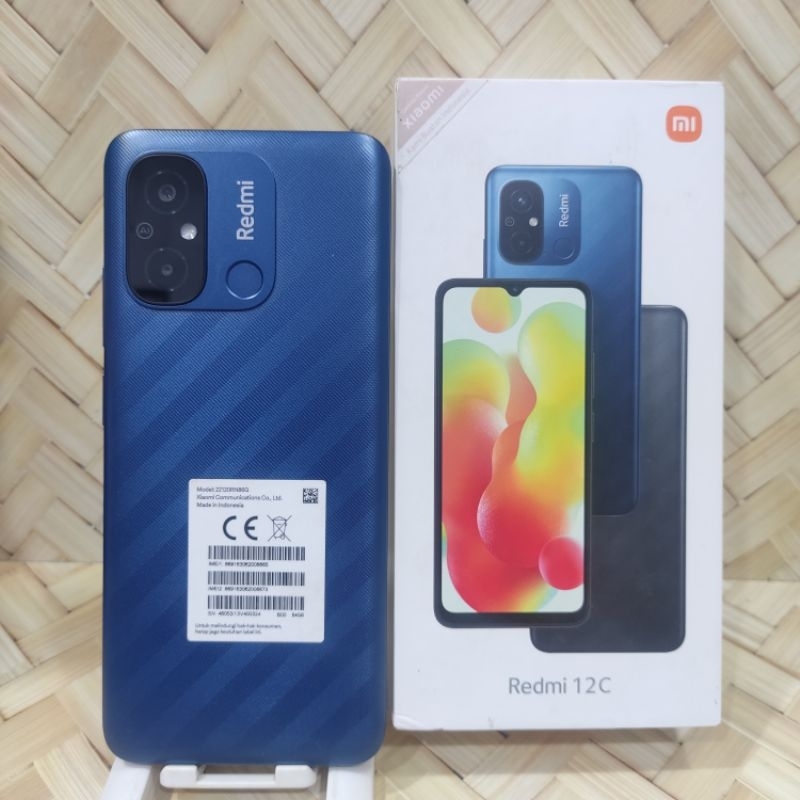 Jual Redmi 12C 4/128GB 4/64GB 3/32GB Handphone second fullset original ...