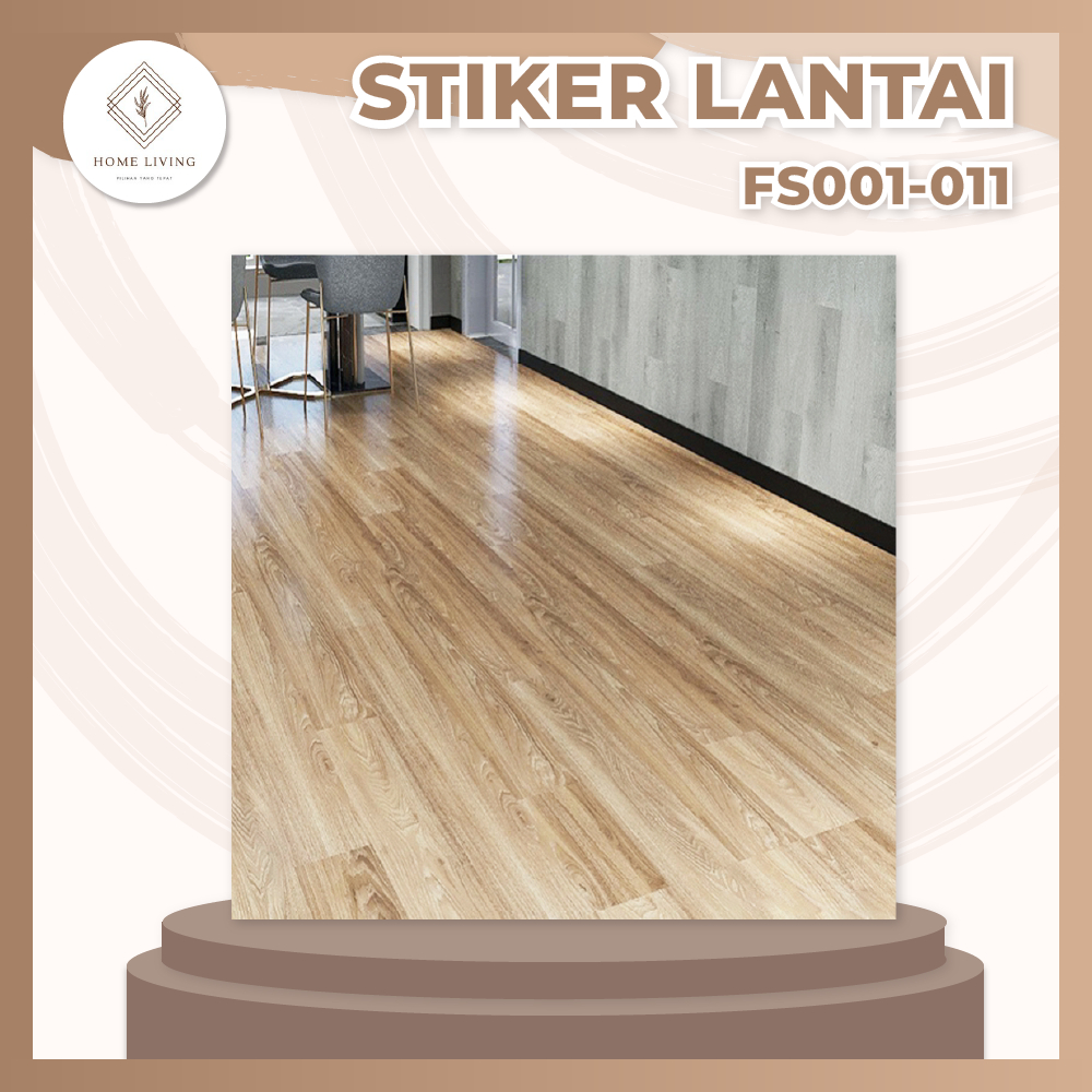 Jual Stiker Lantai vinil stiker lantai kayu parket 91.5cm x 15,2cm ...
