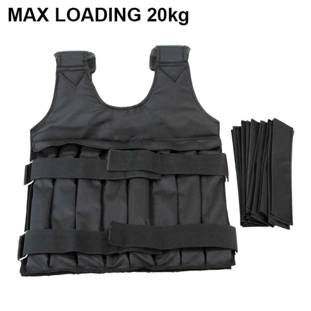 Jual Rompi Pemberat Latihan Lari Weighted Vest Beban 20kg | Shopee ...