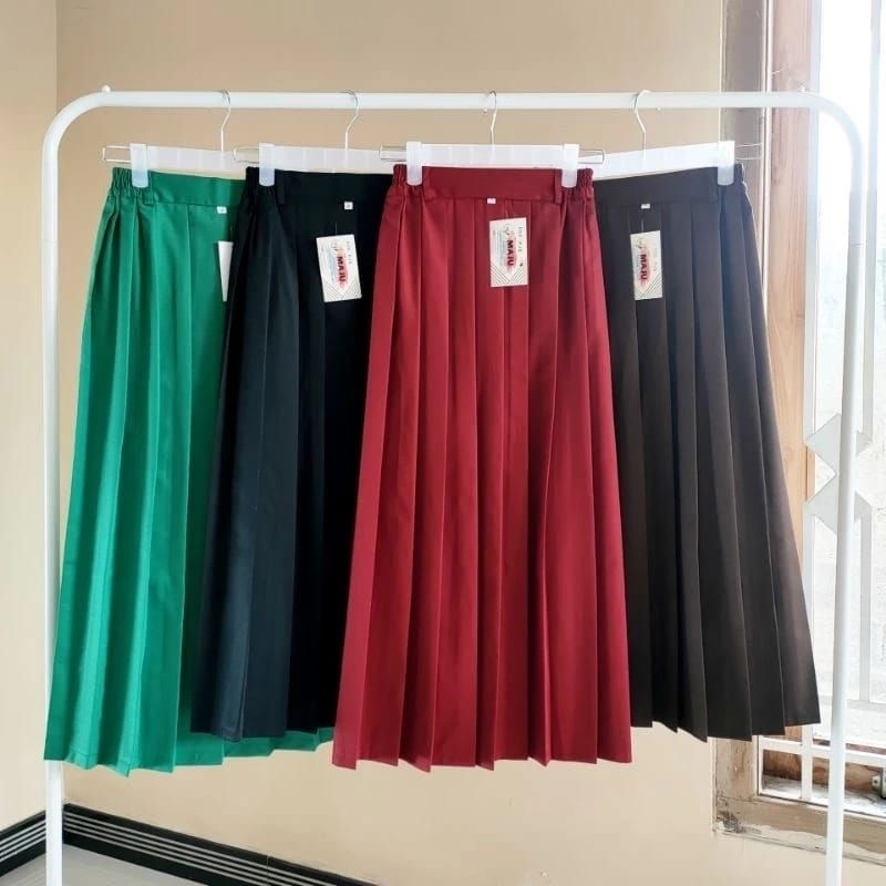 Jual Rok Seragam SD-MI//Rok Seragam Lipat//ROK seragam Panjang//Rok ...