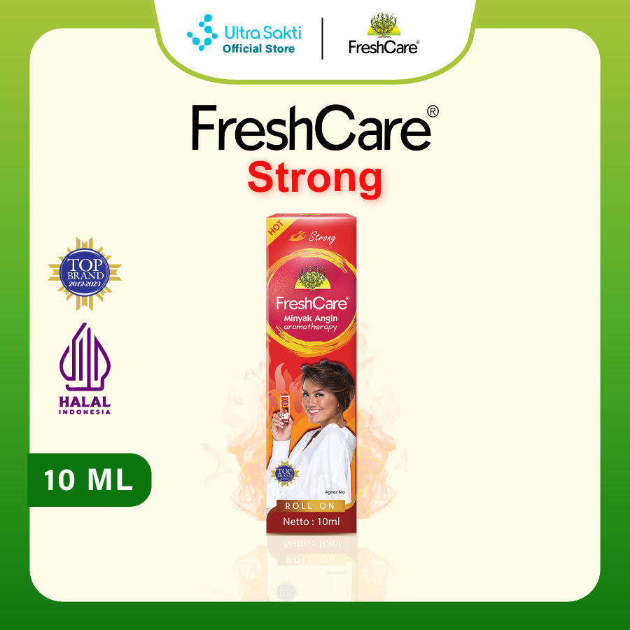 Jual FreshCare Strong 10ml - Minyak Angin Aromaterapi Sensasi Panas ...