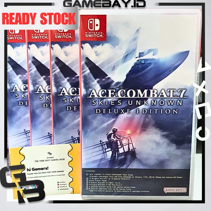 Jual Nintendo Switch Ace Combat 7 Skies Unknown Deluxe Edition | Shopee ...