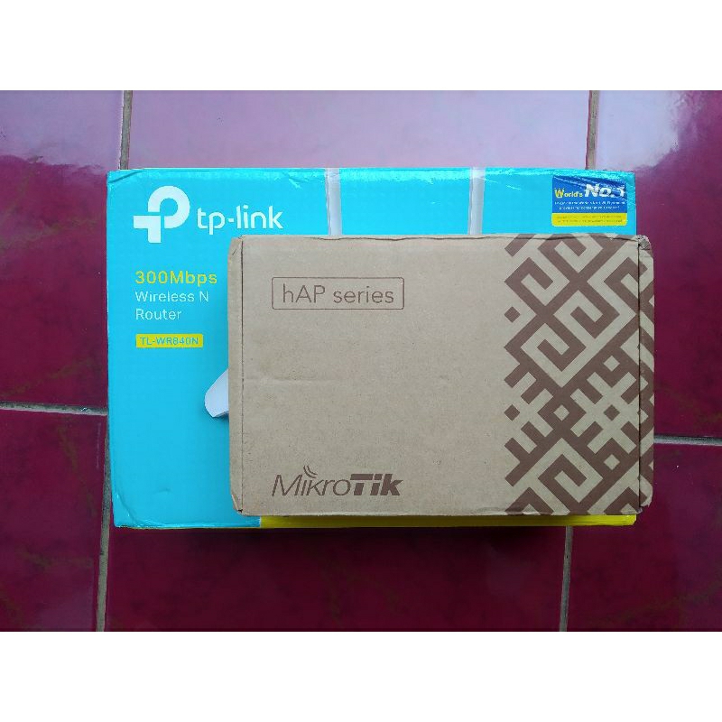 Jual Router Mikrotik Rb750Gr3 & Tp-Link Acces Point | Shopee Indonesia