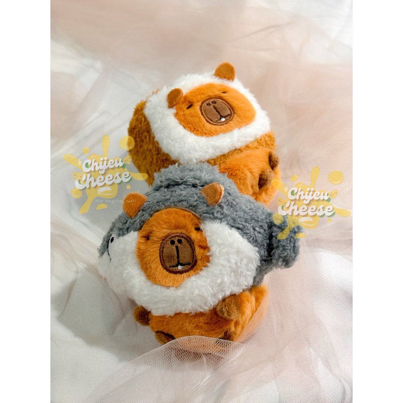 Jual Capybara Key Ring Doll Rose Dawn authentic ganci boneka plush ...