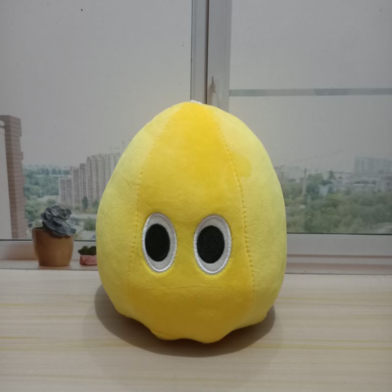 Jual Boneka Pacman Ghost Yellow Karakter Game Jadul Original Play ...