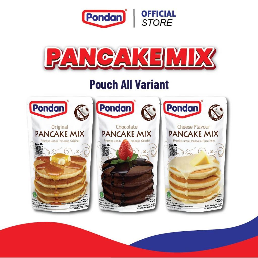 Jual Pondan PANCAKE POUCH 125gr | Shopee Indonesia