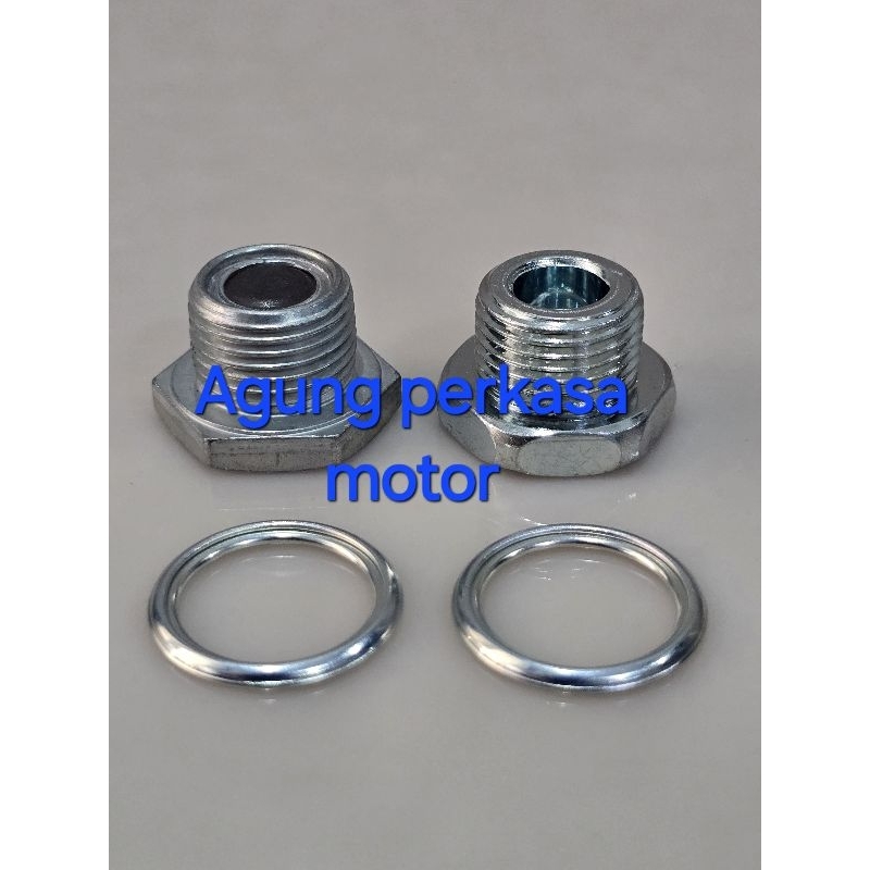 Jual Baut oli gardan + ring innova reborn set atas dan bawah(original ...