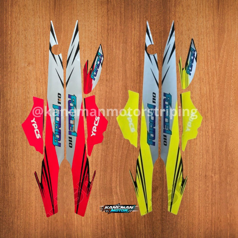 Jual Striping stiker list lis polet Yamaha Force1 94 sticker Force one ...