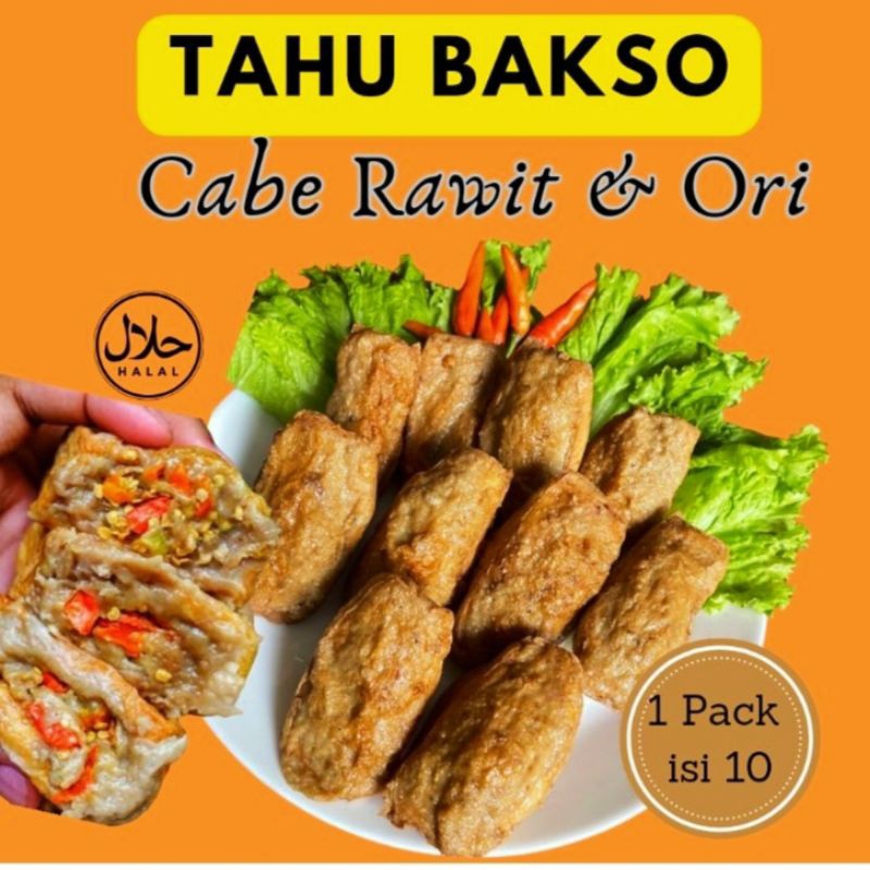 Jual Tahu Bakso Cabe Isi 10 Biji Kemasan Vacum | Shopee Indonesia
