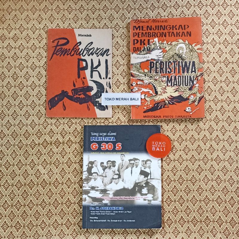 Jual Paket buku Peristiwa Madiun Menyingkap Pembrontakan PKI Muso edisi ...