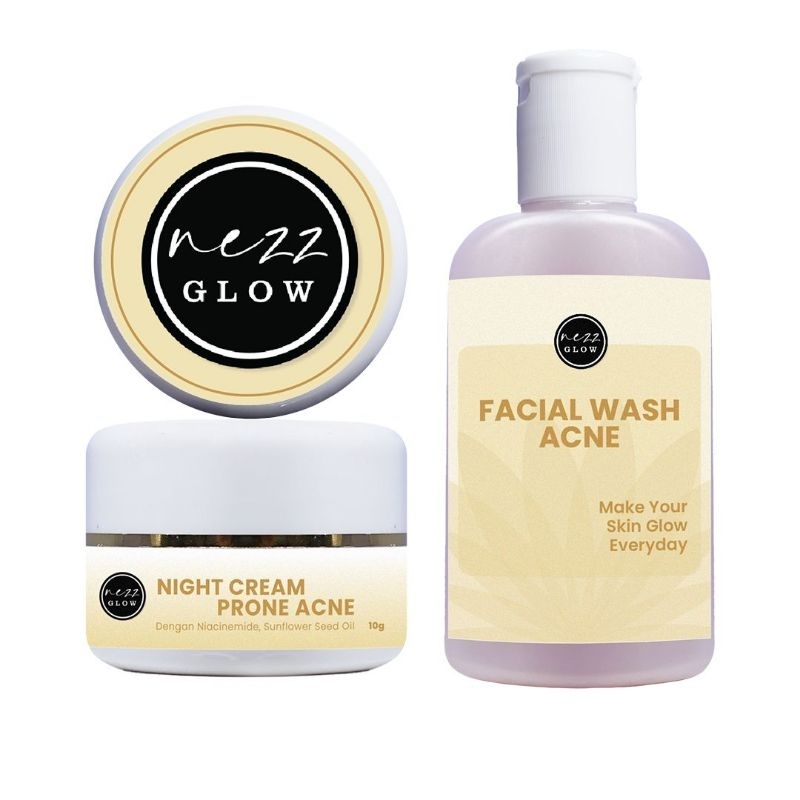 Jual Nezz Glow Basic Acne (FREE deodorant Spray Nezz) | Shopee Indonesia